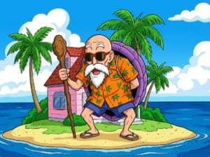 Master Roshi - Saiyan Warrior