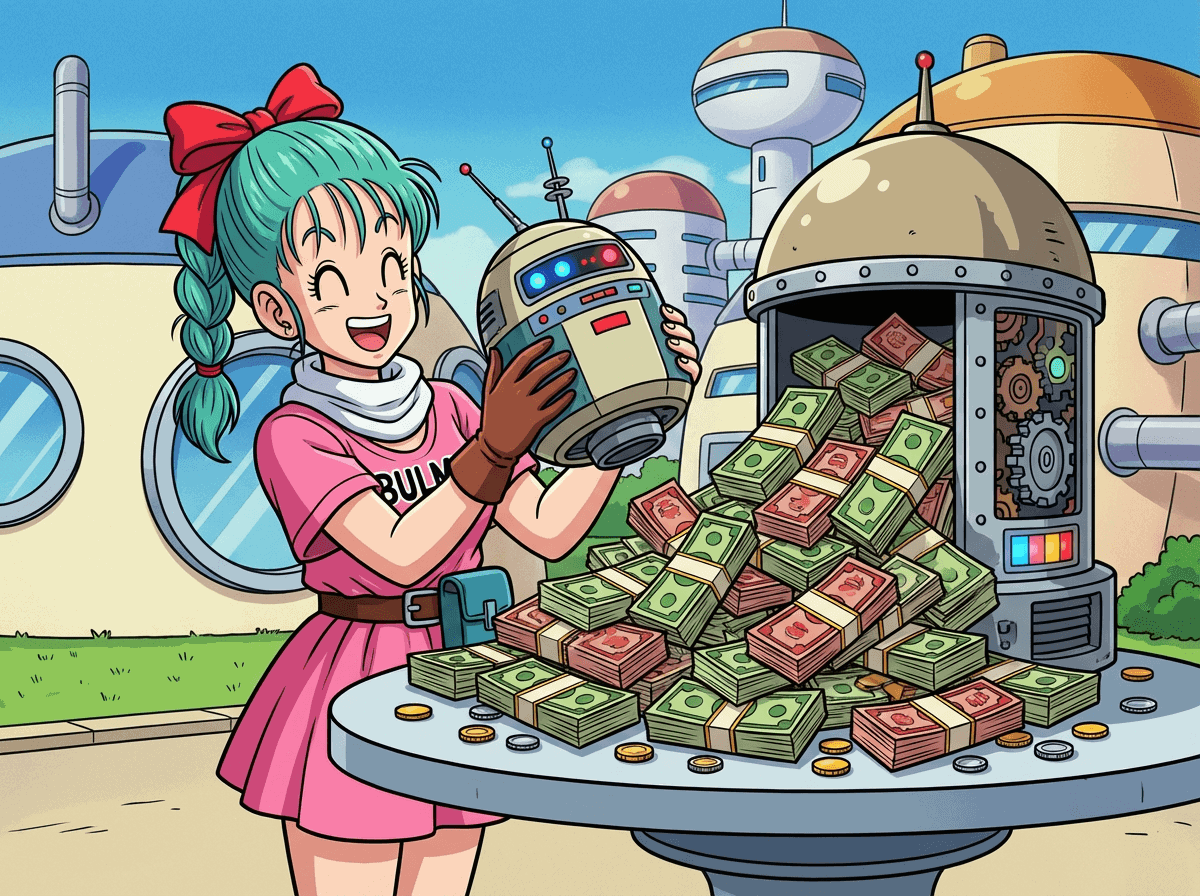 Zeni Currency Converter - Saiyan Warrior