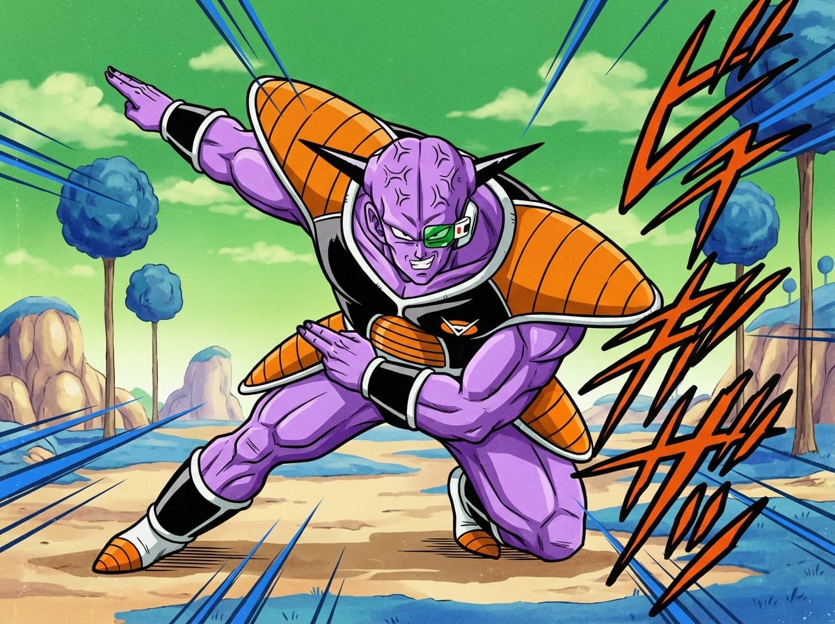 Captain Ginyu - Saiyan Warrior