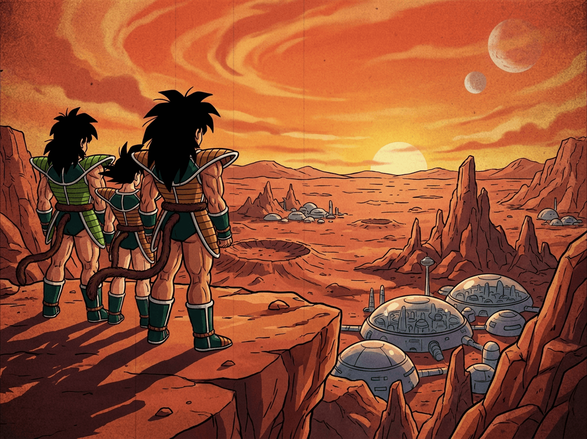 Planet Vegeta - Saiyan Warrior