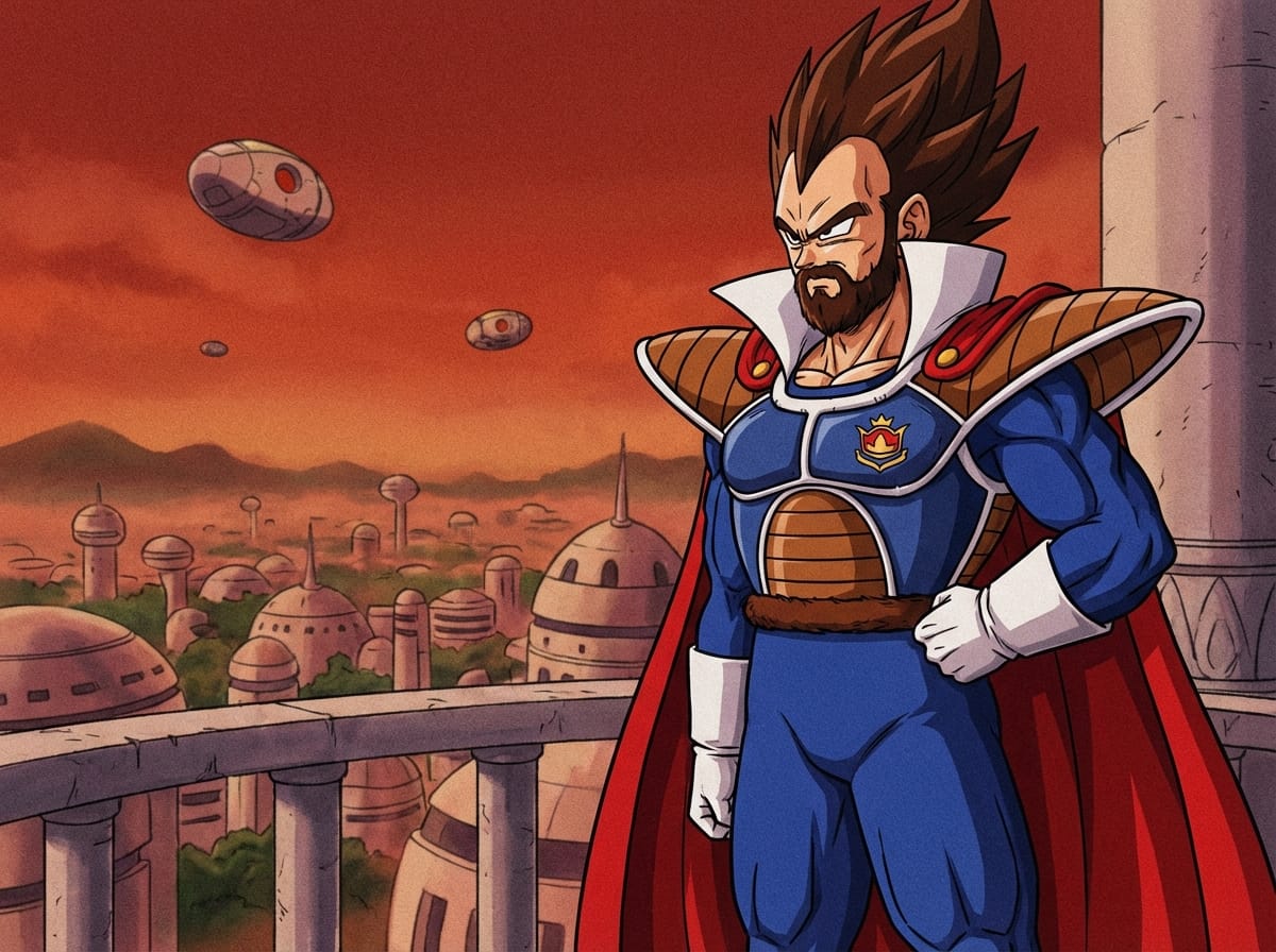 King Vegeta - Saiyan Warrior