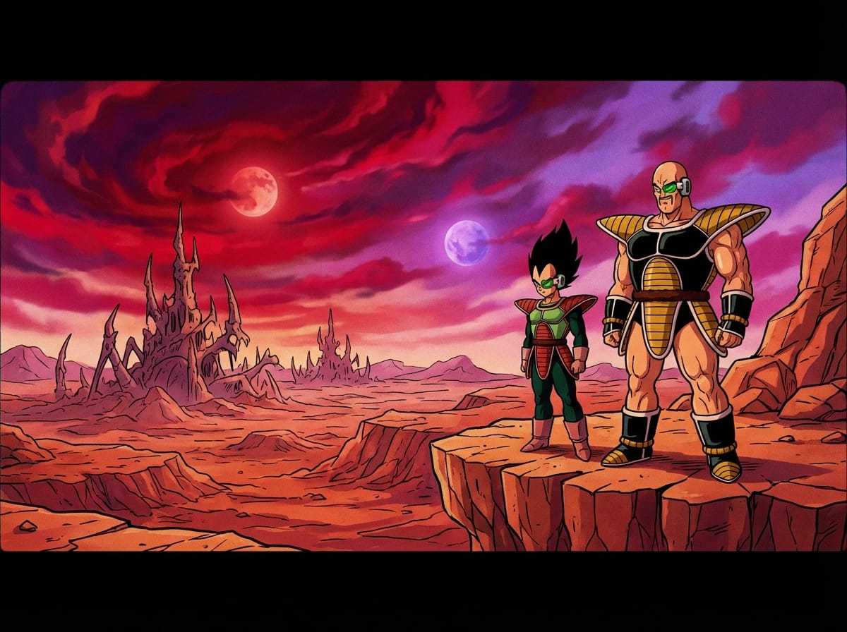 Planet Arlia - Saiyan Warrior