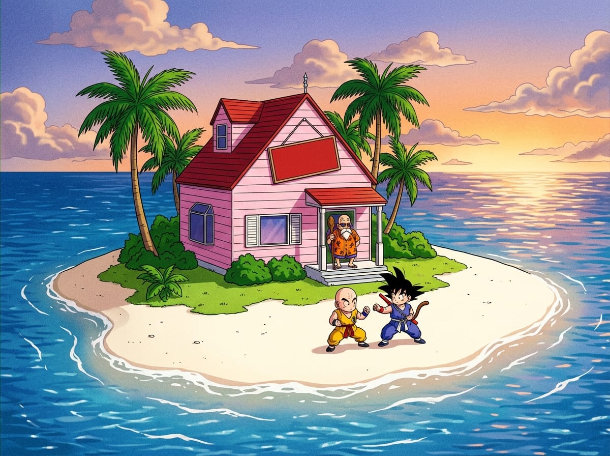 The Complete History Of Kame House - Saiyan Warrior