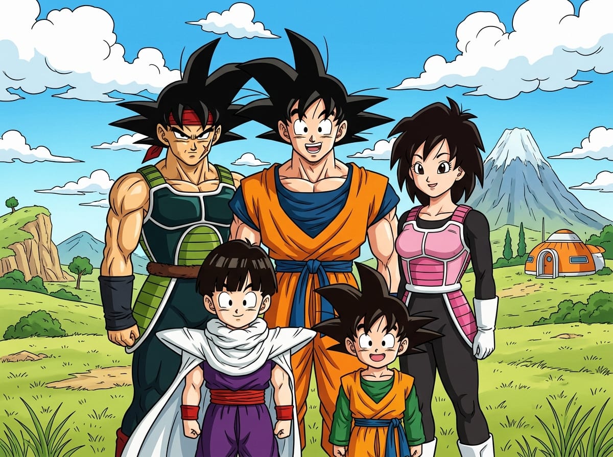 The Complete Goku Family Tree And Saiyan Lineage - Saiyan Warrior